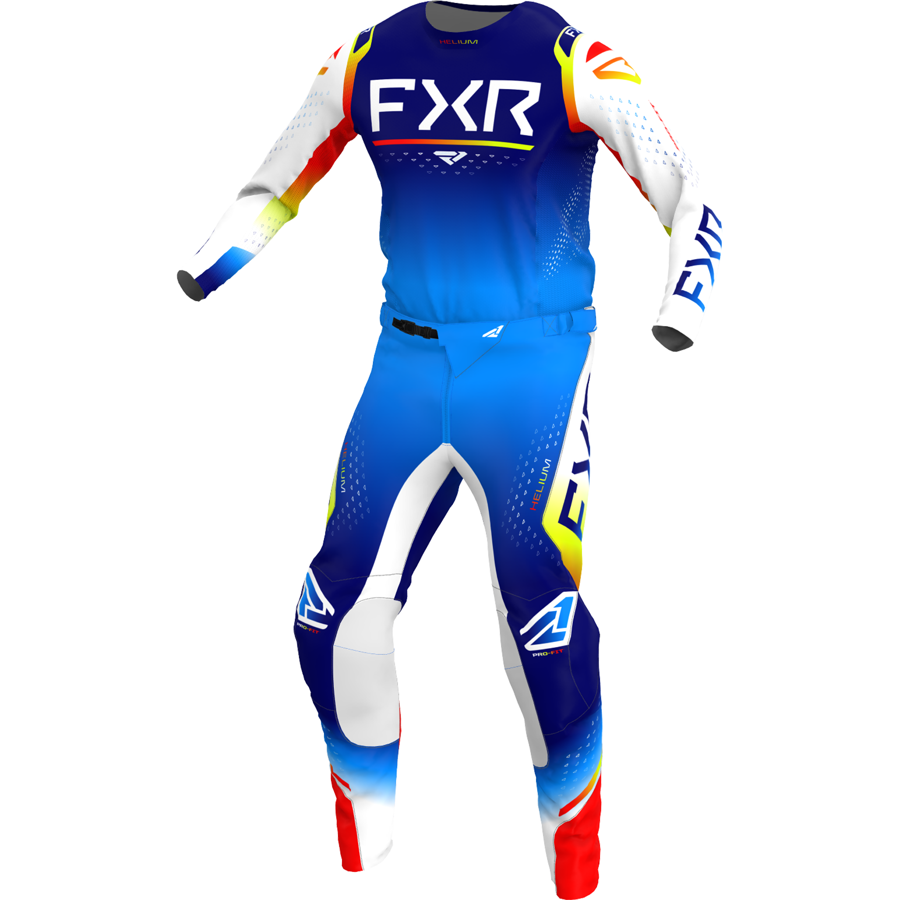 2023 FXR HELIUM CITRUS FUSION BLUE MX KIT COMBO | FXR MX Kits – mastersofmx