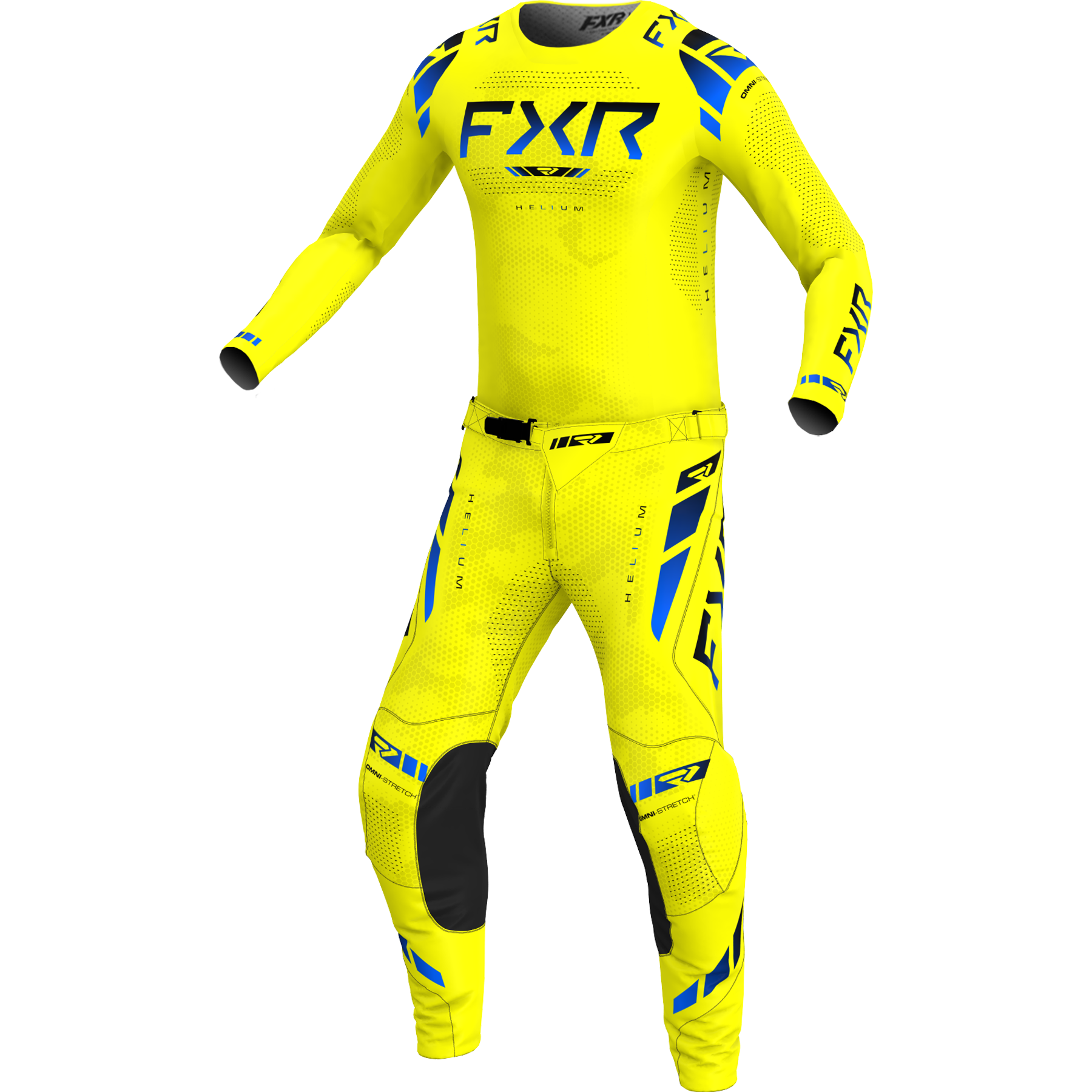 2025 FXR Helium Citron Yellow MX Kit Combo | FXR MX Kits – mastersofmx