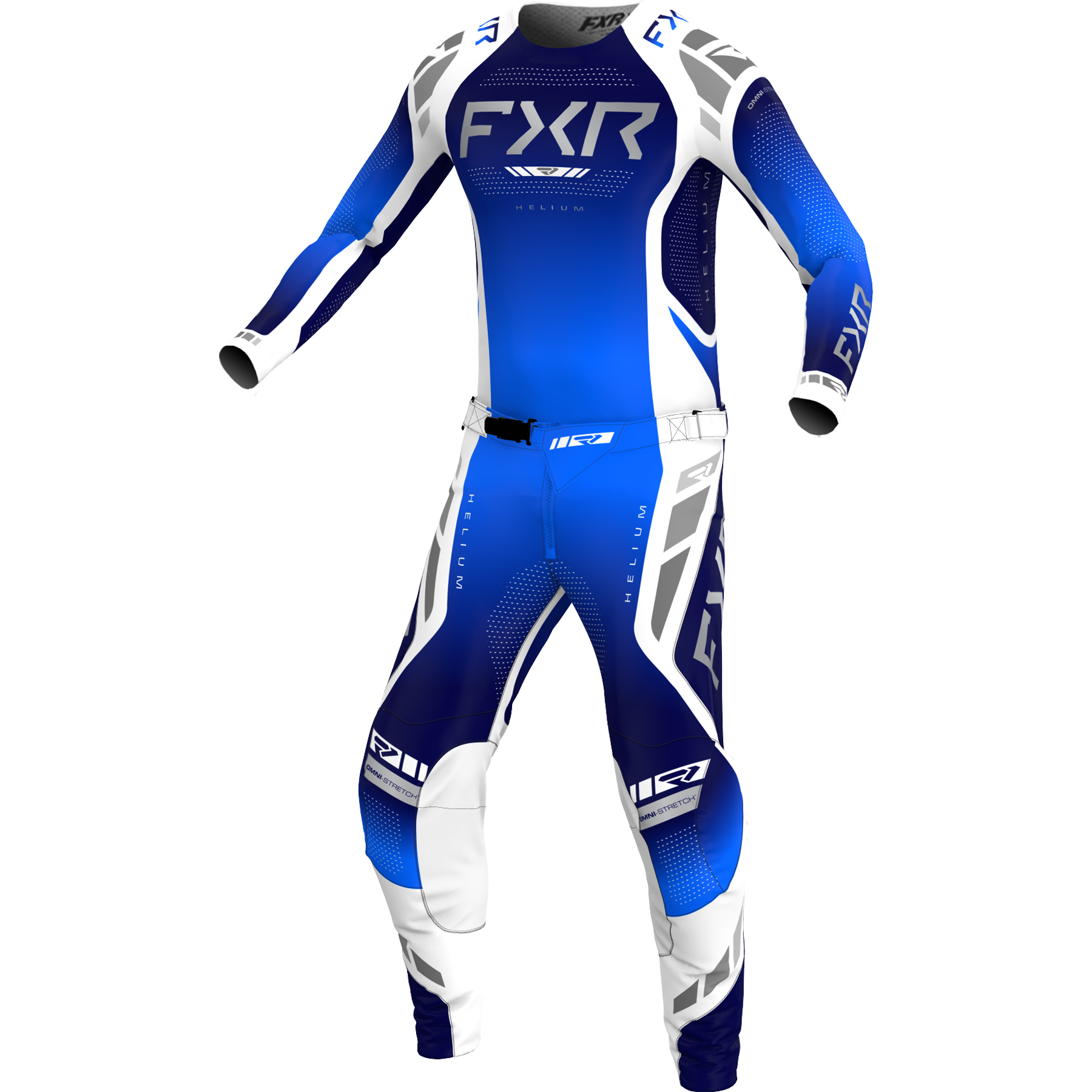 2025 FXR Helium Cobalt Blue MX Kit Combo | FXR MX Kits – mastersofmx