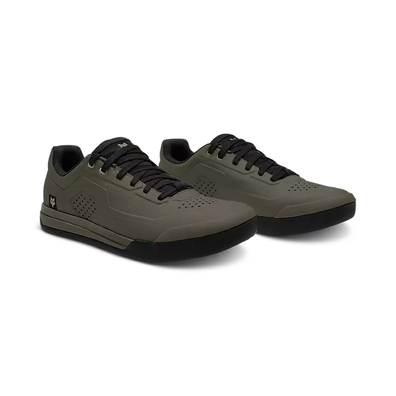 FOX Union Flat MTB Shoes Olive Green | Fox MTB Shoes – mastersofmx