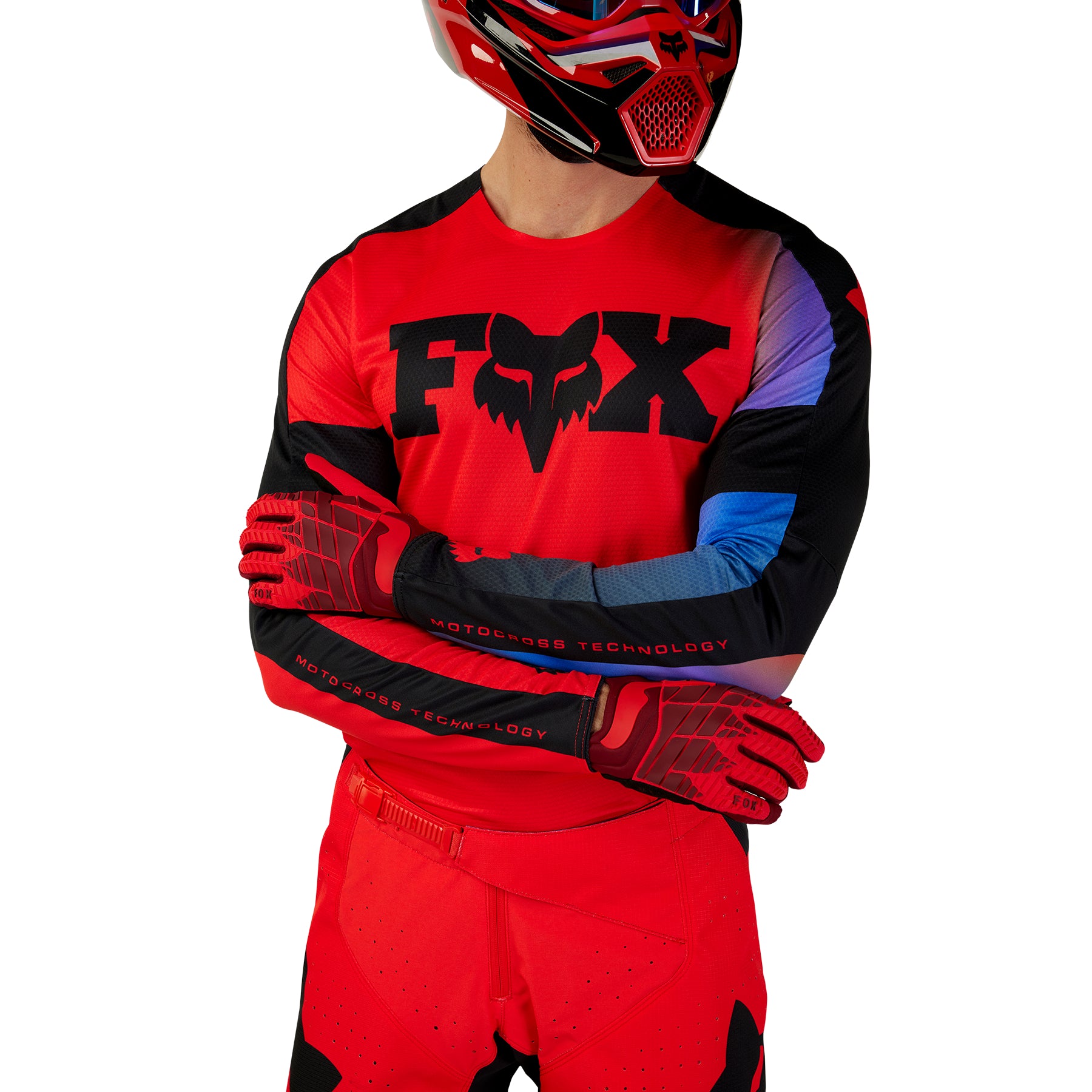 2024 Fox 360 STREAK Red Motocross Kit Combo | Fox MX Kits – mastersofmx