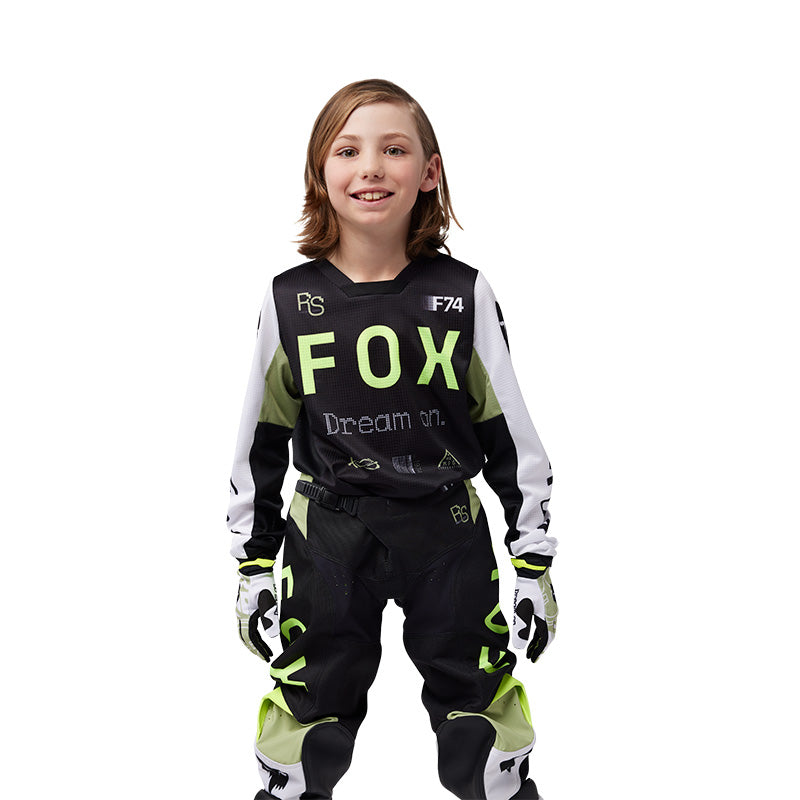 2025 Fox Youth 180 Race Spec Green Kit Combo | Fox Youth MX Kits ...