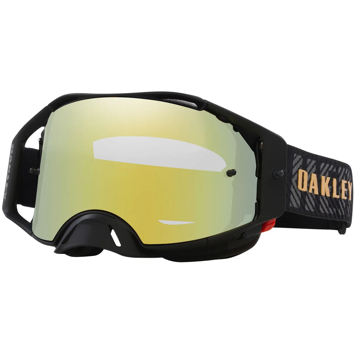 Oakley Airbrake MX Jeffrey Herlings Black Gold Signature Series Goggle ...