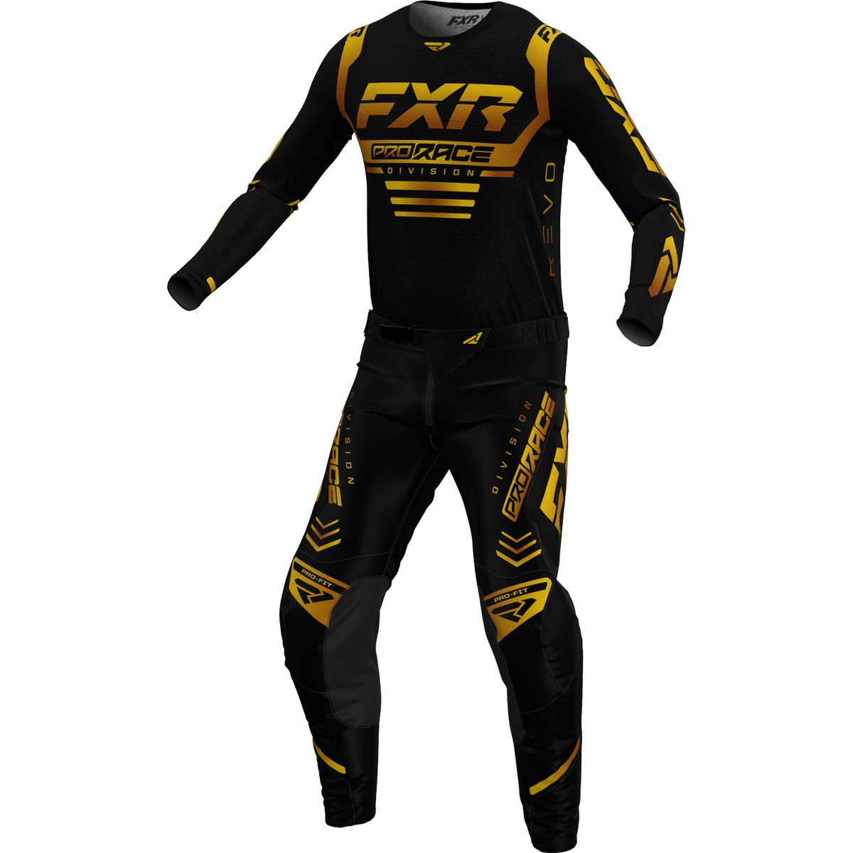 2024 FXR REVO BLACK GOLD MX KIT COMBO | FXR MX Kits – mastersofmx