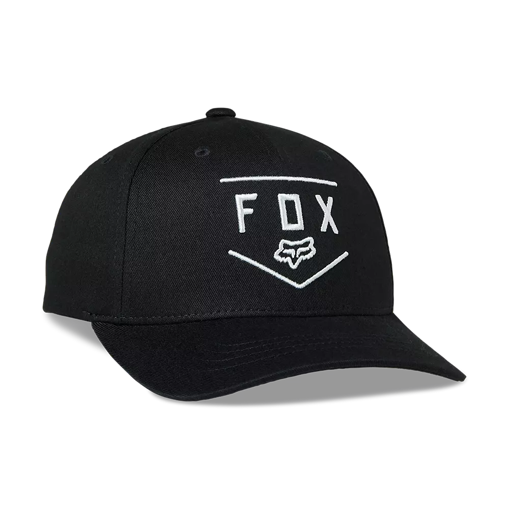 Fox Youth Shield 110 Snapback Hat in black | Kids Fox Caps | Masters of ...