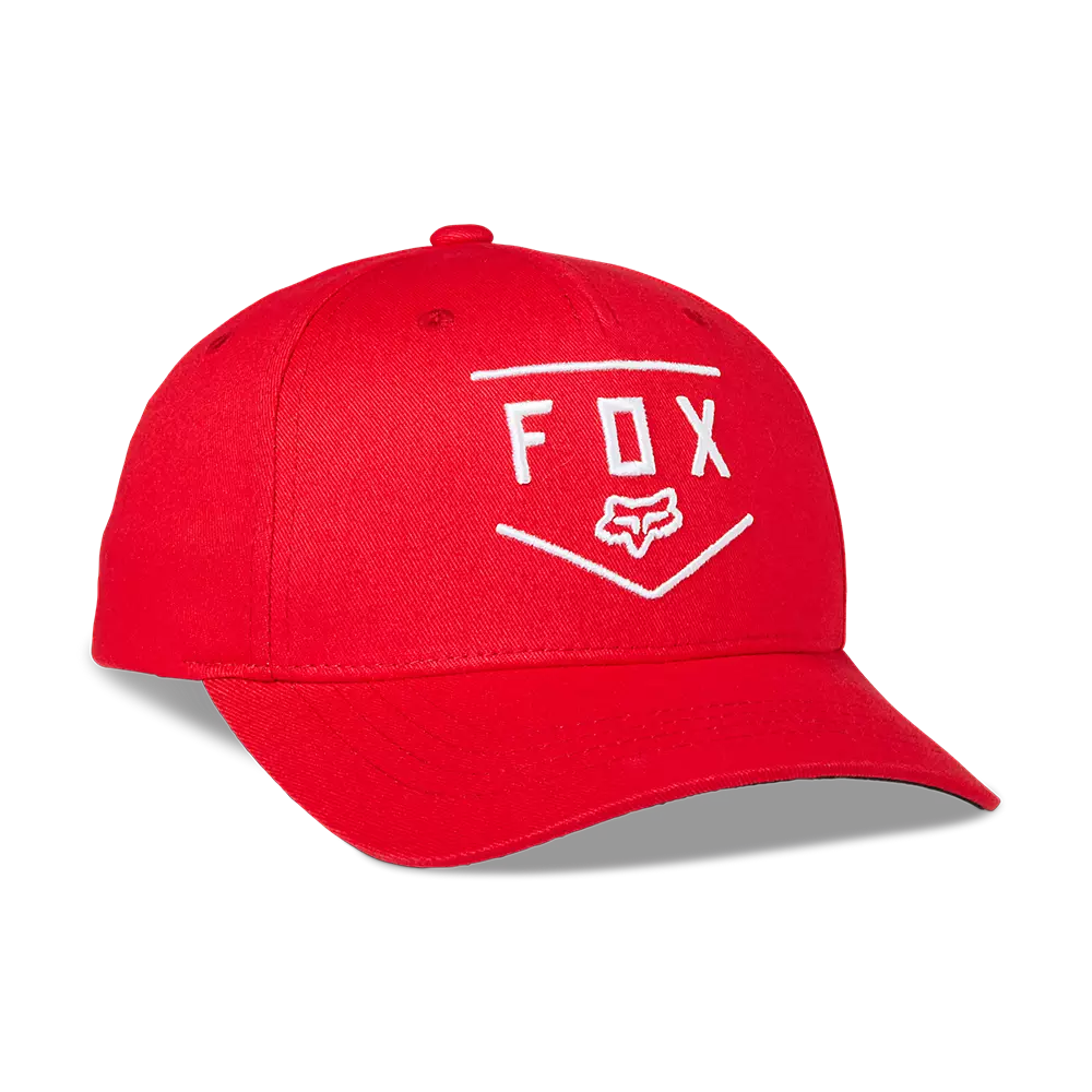 Fox Youth Shield 110 Snapback Hat in red | Kids Fox Caps | Masters of ...