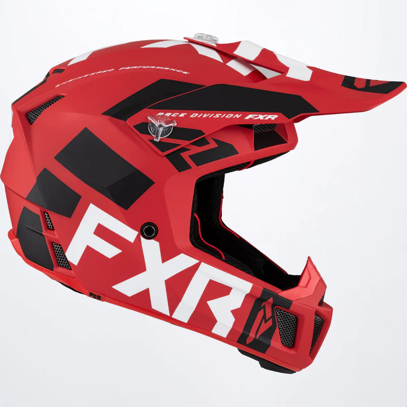 2022 FXR Clutch EVO LE Helmet Red Motocross Helmet | FXR MX Helmets ...